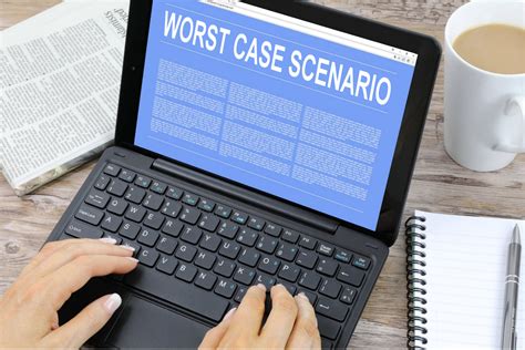 Worst Case Scenario Free Of Charge Creative Commons Laptop Image