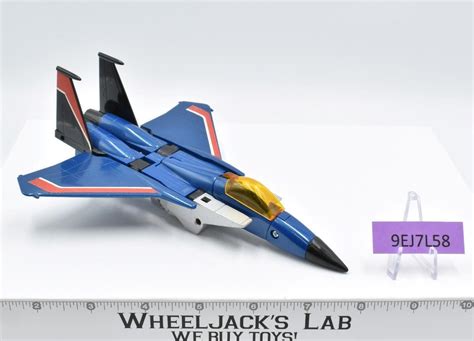 Thundercracker 1984 Vintage Hasbro G1 Transformers F 15 Fighter Action Figure Wheeljacks Lab