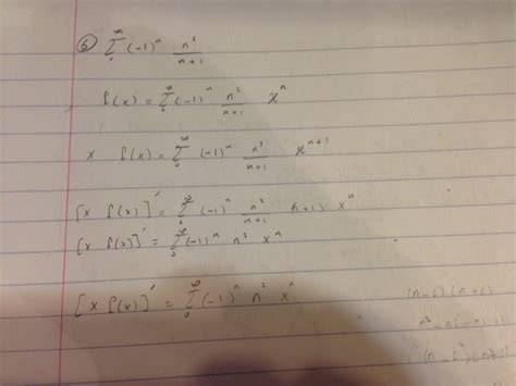 solved 1 n n2 n 1 f x 1 n n2 n 1 xn x f x