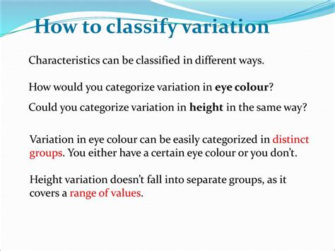 Variation And Adaptation Ppt Download