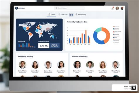 Alumni Engagement Platform Dashboard Alumni Engagement Platform