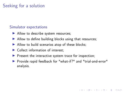sequence pipeline modelling in pharo ppt