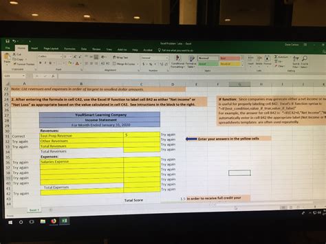Solved Darie Excel Problem 1xlsx Excel Tell Me What You