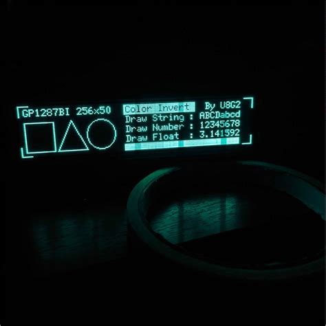 gp1247 253x63 vfd display module dot matrix display vfd matrix display