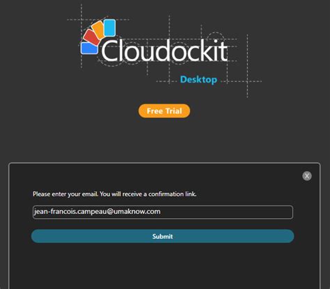 Getting Started Trial Mode Cloudockit