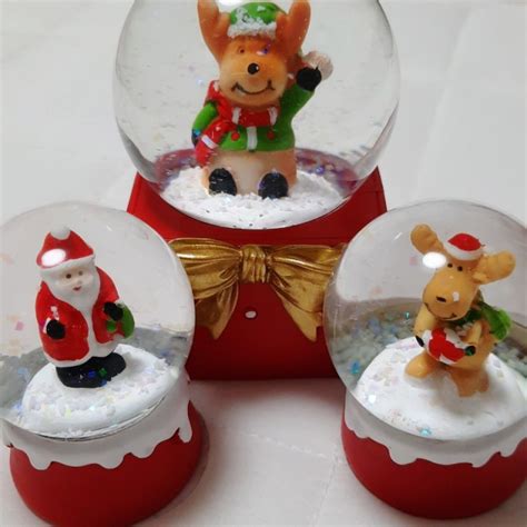 다이소 크리스마스 루돌프 산타 스노우볼 귀여운데 저렴하기까지 네이버 블로그