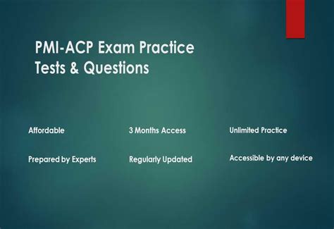 Pmi Acp Exam Questions Pmi Agile Certified Practitioner Practice Tests