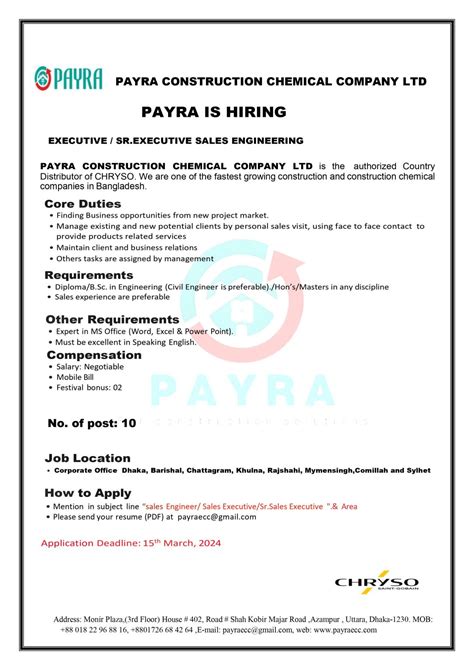 md milon hossain on linkedin payra is hiring executive sr executive