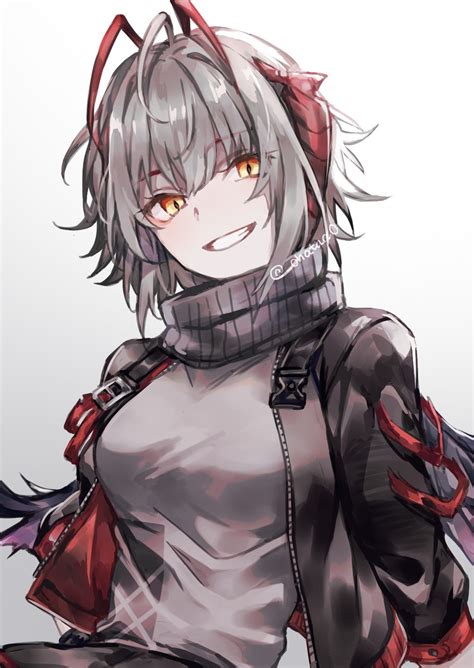 W Arknights Drawn By Hata Ohataa Danbooru