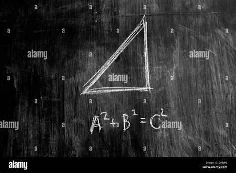 Pythagorean Theorem Hi Res Stock Photography And Images Alamy