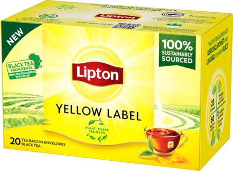 Lipton Yellow Label Black Tea Piccantino Online Shop International