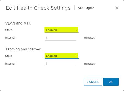 what is the vsphere distributed switch health check virtualization howto