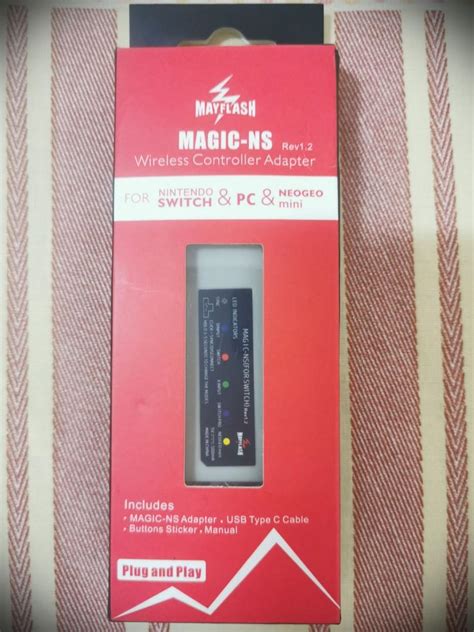 Mayflash Magic Ns Wireless Controller Adapter Video Gaming Gaming Accessories Controllers On