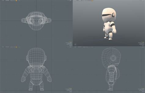 Chibi Robot Model TurboSquid