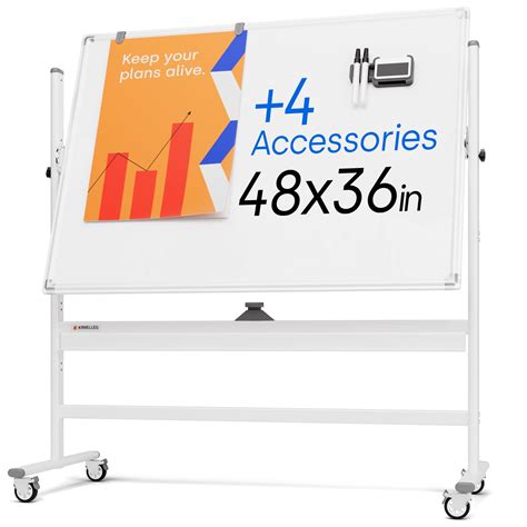 Kamelleo Rolling Magnetic Whiteboard X Large Portable Dry Desertcart INDIA