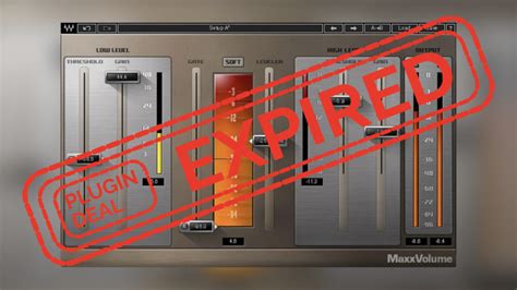 Waves Maxxvolume Volume Leveler Is A Free Download For A Limited Time