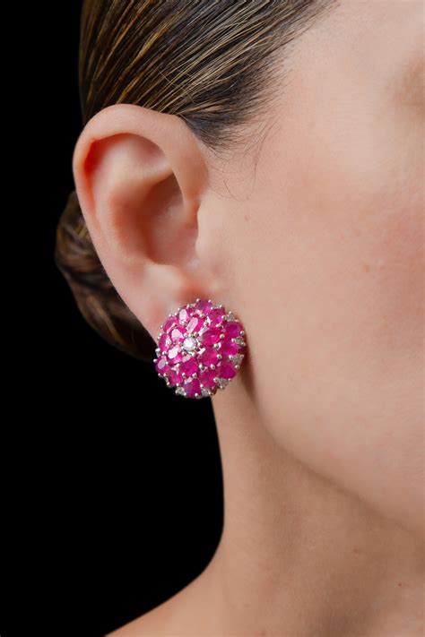 Ruby Studs — Patricia Robalino Designs