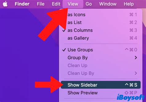 Finder Sidebar Is Missing, Why & How to Get It Back