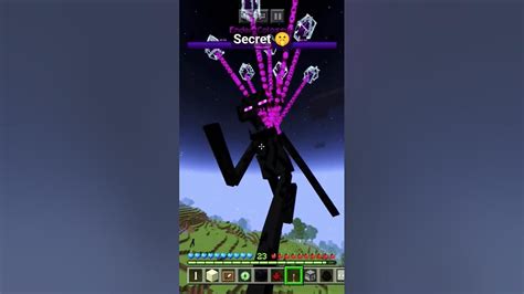 Secret Enderman Titan Minecraft 🤫🤯 Shorts Youtube