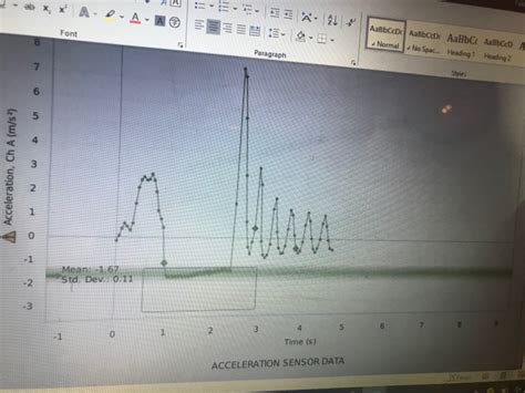 Data Table Motion Sensor Graph Track Angle 10
