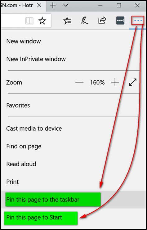 How To Put Your Favorite Websites On Your Desktop Taskbar Or Start