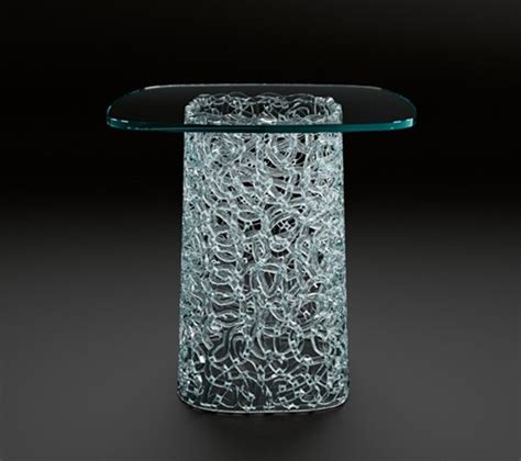 Buy The Fiam Macrame Glass Coffee Table End Table With Free Shipping Ultra Modern