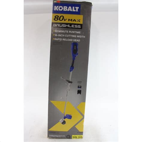 Kobalt Cordless String Trimmer Kit Property Room