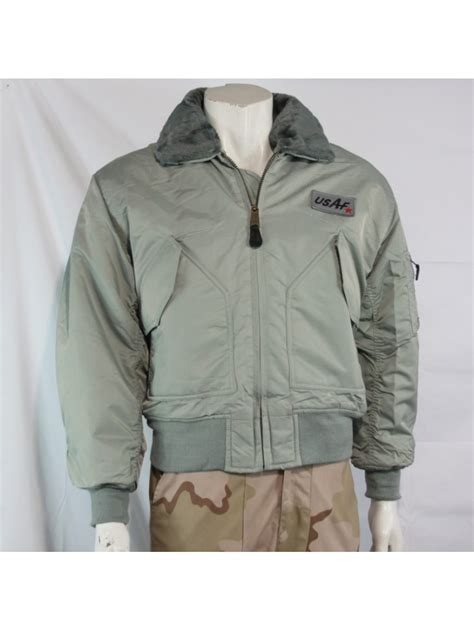 Highlander Ma2 Bomber Jacket Furry Collar Padded Usaf Silver Grey Xs And S