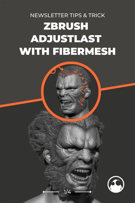 Zbrush Adjustlast With Fibermesh In 2024 Zbrush Tutorial Zbrush