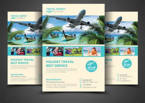 Vacation Flyer Template Sampletemplatemyid