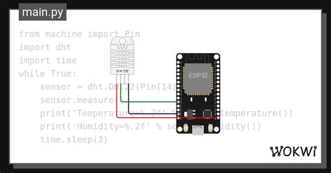PYTHON DHT Wokwi ESP STM Arduino Simulator