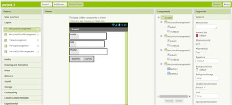 Penggunaan Fungsi Label TextBox Dan Button Pada MIT App Inventor Anggita Pratiwi Askar