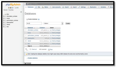 Creating A Database Step Start The Installation Select Minimum Download Scientific Diagram