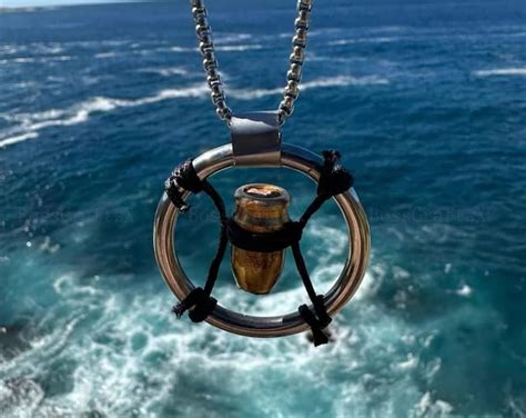 Cyberpunk 2077 V Bullet Necklace Sterling Silver Etsy