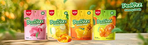 Amos Peelerz Gummy Variety Pack 4 Individual Packs In
