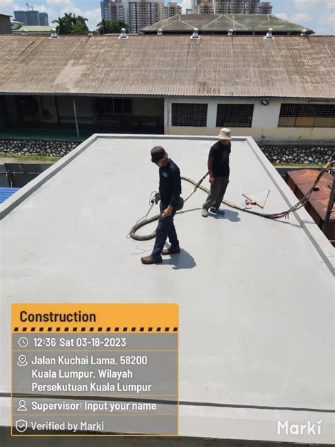 Polyurea Waterproofing Spray Coating System Malaysia