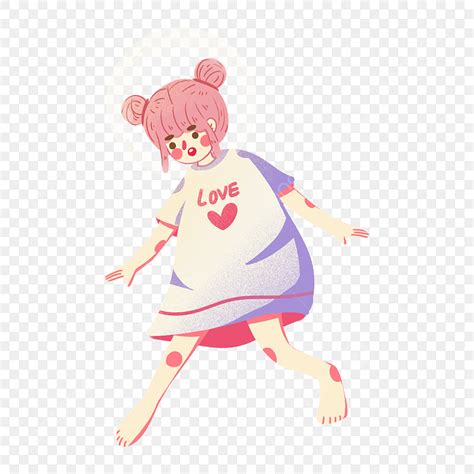 자유로운 요소 아름다운 소녀 일러스트 인물 투명 재료 장식 요소 자료 Png Png 일러스트 및 Psd 이미지 무료 다운로드 Pngtree