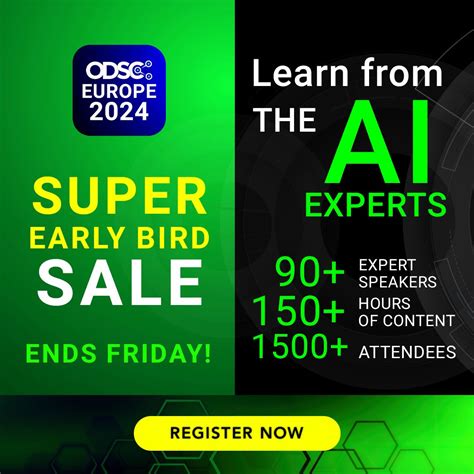 open data science conference odsc on linkedin join us at odsc europe