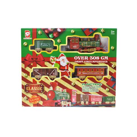Classic Train Set 14pc Festive Magic