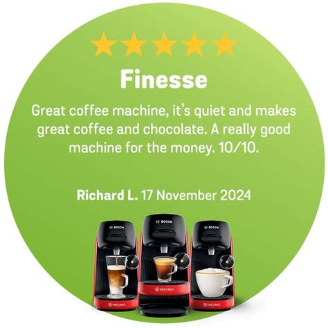 Finesse Cream Coffee Machine Tassimo
