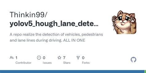 Github Thinkin99yolov5houghlanedetection A Repo Realize The