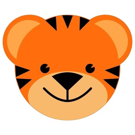 かわいい虎のイラスト