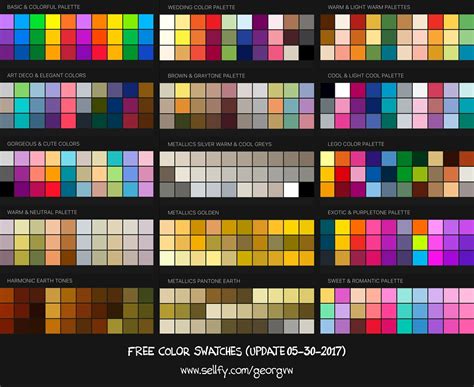 Free Procreate Color Palettes Gairi