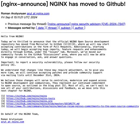 Nginx 项目迁移到 Github Oschina 中文开源技术交流社区