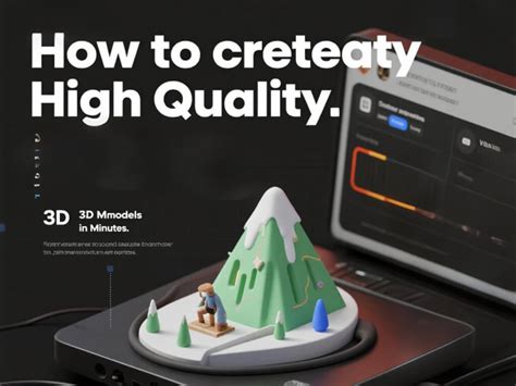 how to create high quality 3d models in minutes trellis 3d