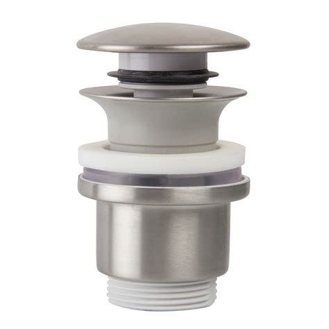 Spillo Steel F2955 Click Clack Pop Up Waste Stainless Steel And Abs