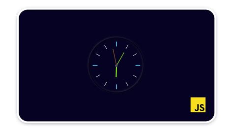 Build A Neumorphic Analog Clock With Html Css And Javascript Youtube