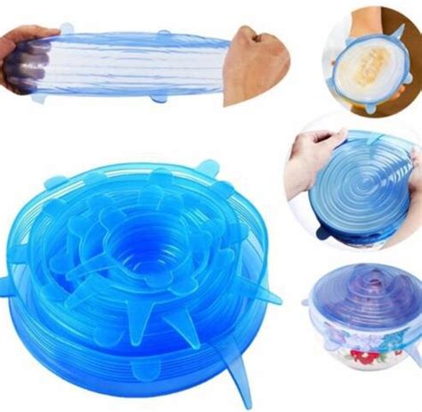 Reusable Silicone Food Wrap Stretch Vacuum Seal Co Grandado