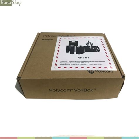 Polycom VoxBox Micro họp trực tuyến lọc tạp âm 4 micro đa hướng BINAI