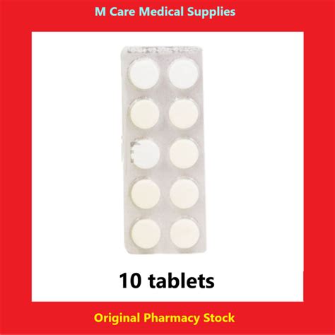 Maalox Plus 10 Tablets Lazada